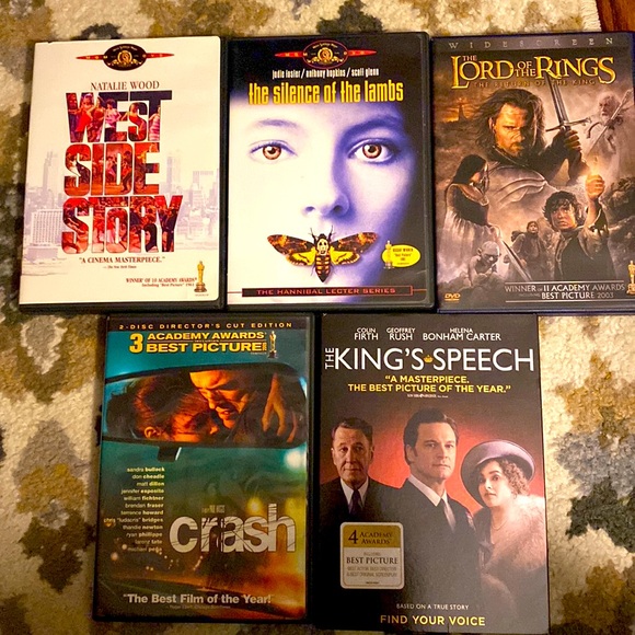 Media | Academy Award Dvd Collectiona Bundle Of 5 Best Picture Award ...